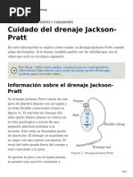 Drenaje Jackson Pratt | PDF | Cirugía | Medicina CLINICA