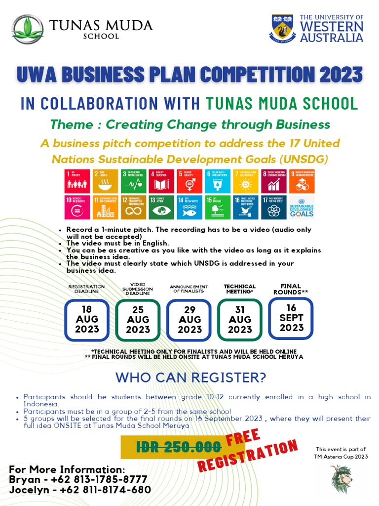 UWA Business Competition | PDF