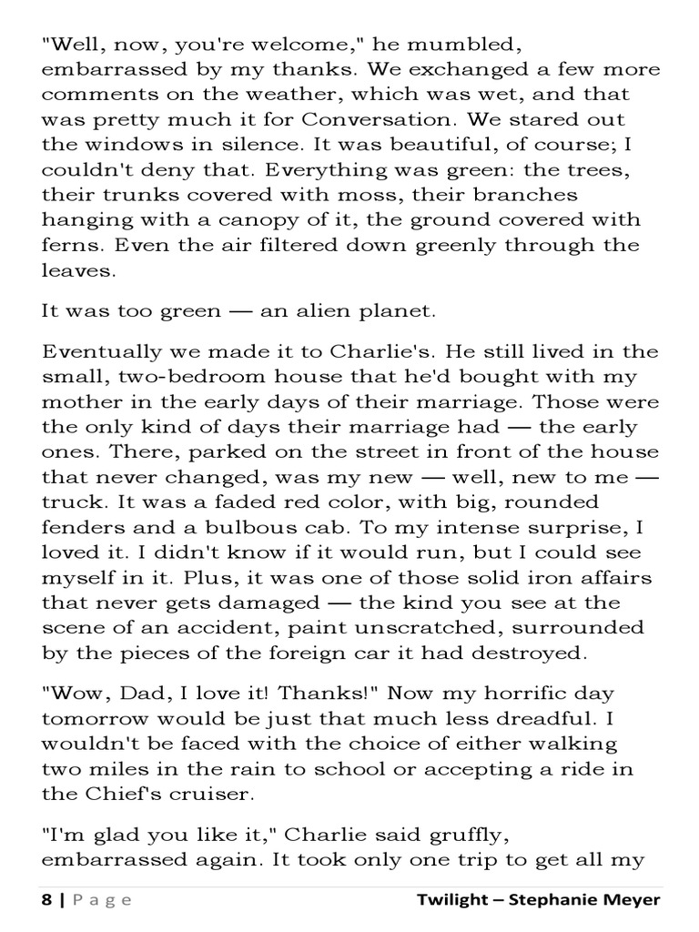 Book 1 - Twilight | PDF