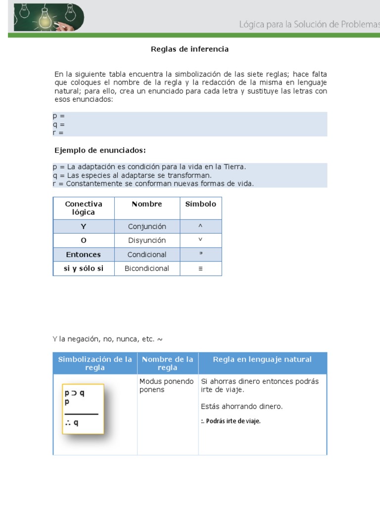 Reglas de Interferencia | PDF