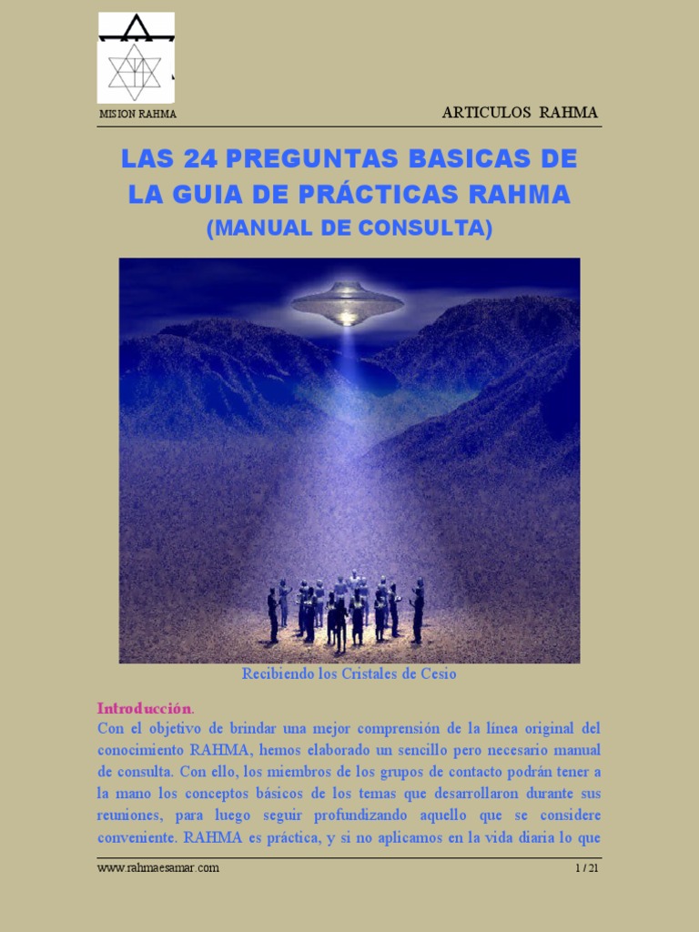Las 24 Preguntas Basicas (R-071109) | PDF