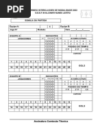 Súmula Volei | PDF | Voleibol