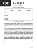 Employee Movement Form | PDF