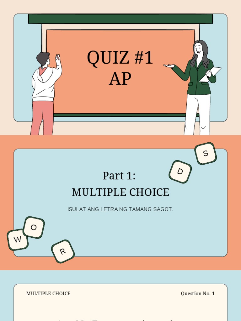 QUIZ #1 AP | PDF