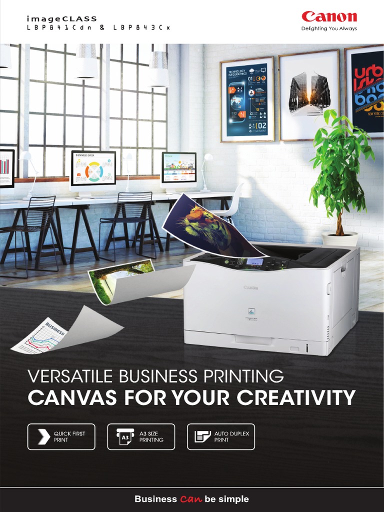 LBP841Cdn LBP843Cx Brochure Web PDF C3 | PDF
