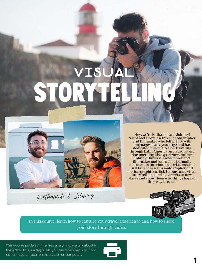 Visual Storytelling Course Guide | PDF | Storytelling | Thought