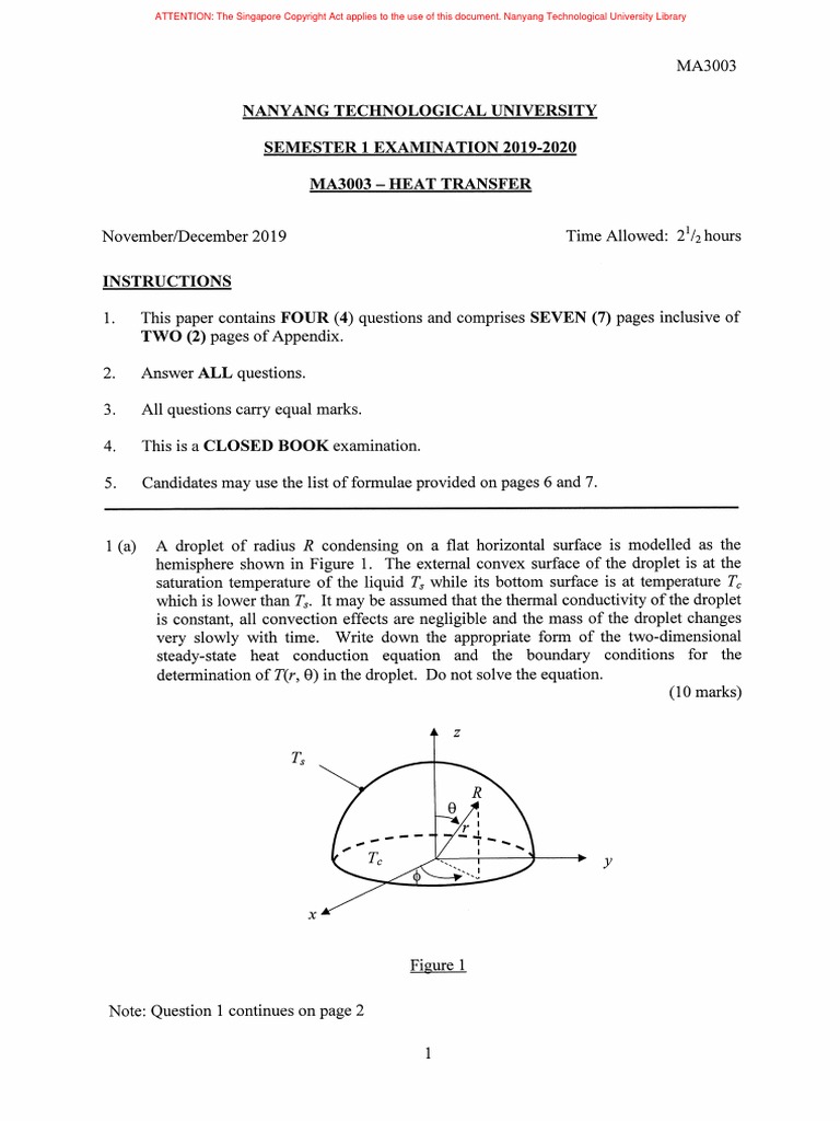 MA3003 2019-2020 Semester 1 | PDF | Business | Computers