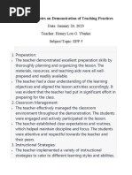 90 Teacher Observation Feedback Examples - Education Advanced, Inc ...