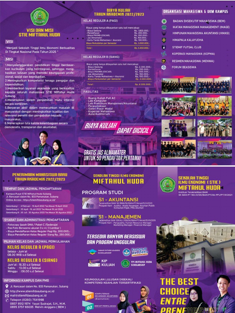 Brosur S1 2022 | PDF