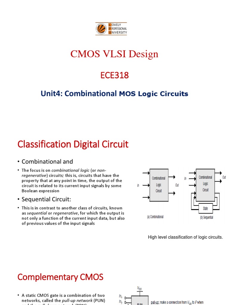 Unit 4 Combinational MOS Logic | PDF