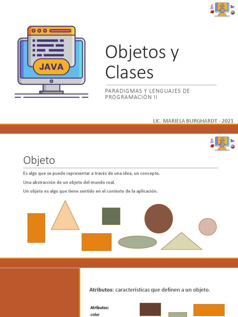 Objetos Y Clases Java Pdf Objeto Informática Clase Programación Informática
