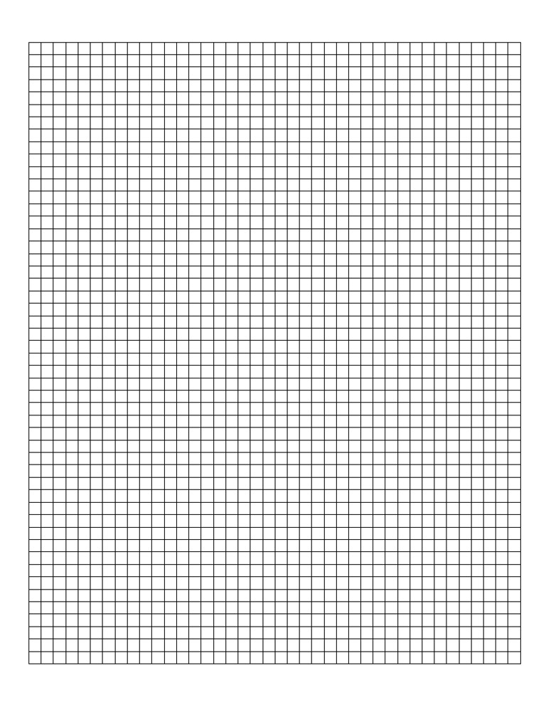 Graph Paper 40x50 Blank | PDF