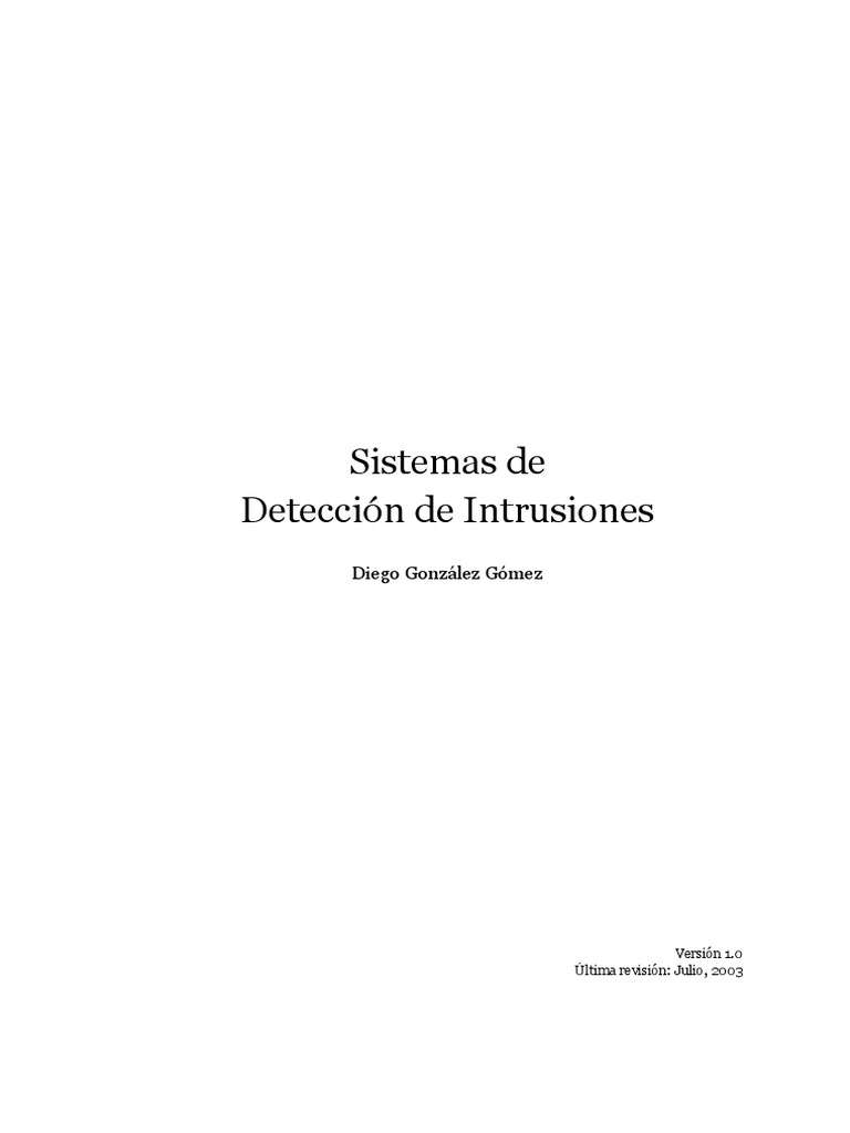 IDS v1.0 | PDF IDS v1.0 | PDF