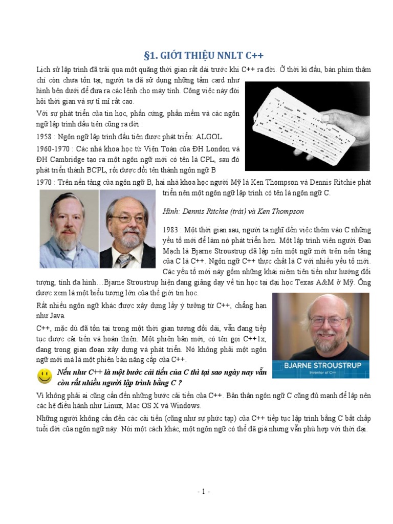 NNLT C - Co Ban | PDF