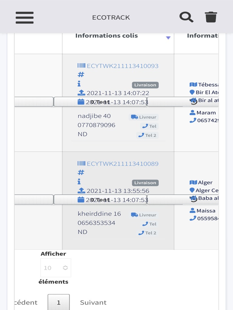 Ecotrack - DHD - Vendeur 2 | PDF