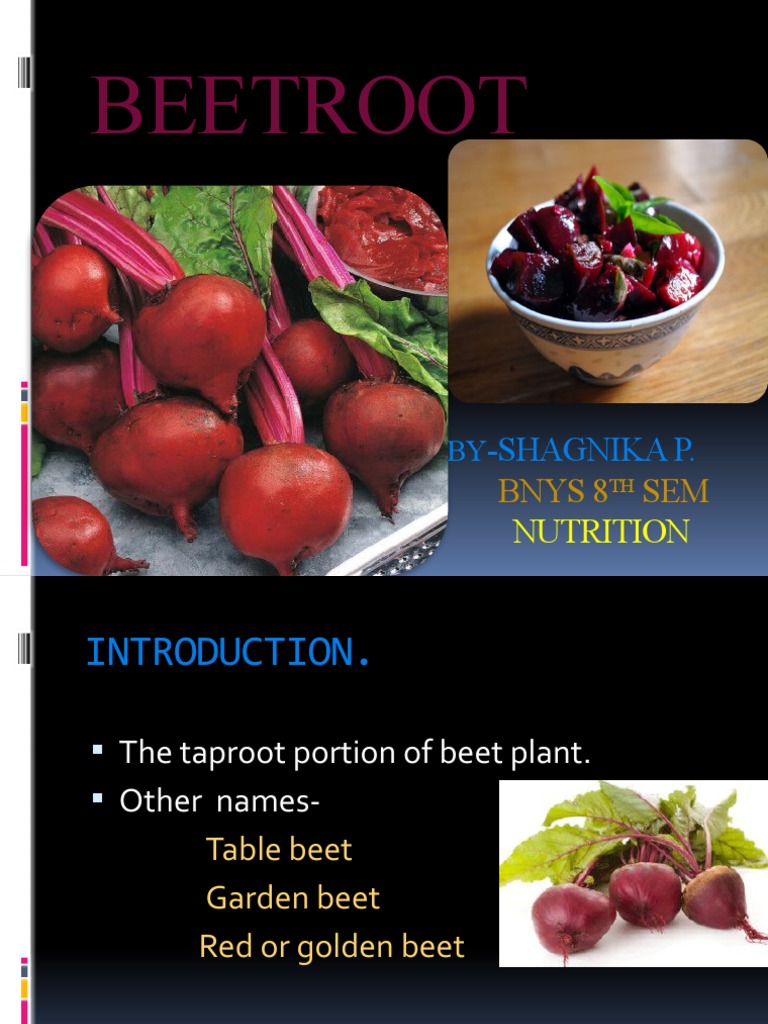 Beetroot Shagnika | PDF | Beetroot | Magnesium