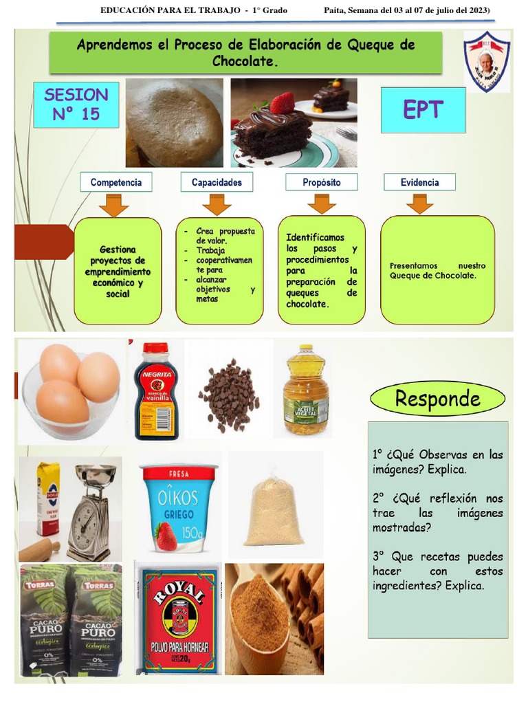 Educación Trabajo 1° Grado Paita | PDF | Crecimiento personal y profesional