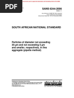 SABS 1200 DM: Earthworks Specifications | PDF | Soil Science | Natural ...