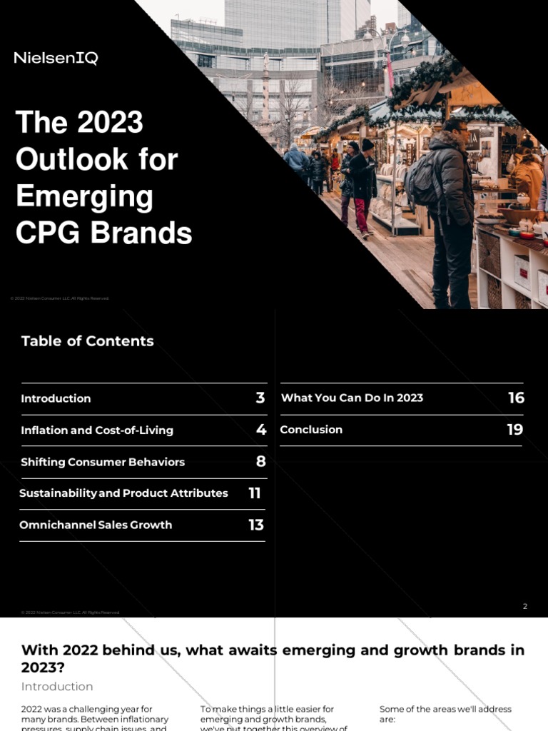 The 2023 Outlook For Emerging CPG Brands | PDF