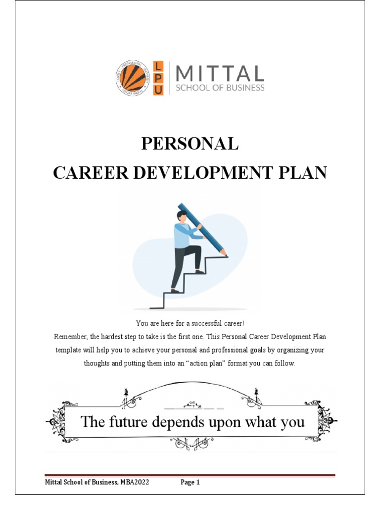 PERSONAL CAREER DEVELOPMET PLAN | PDF
