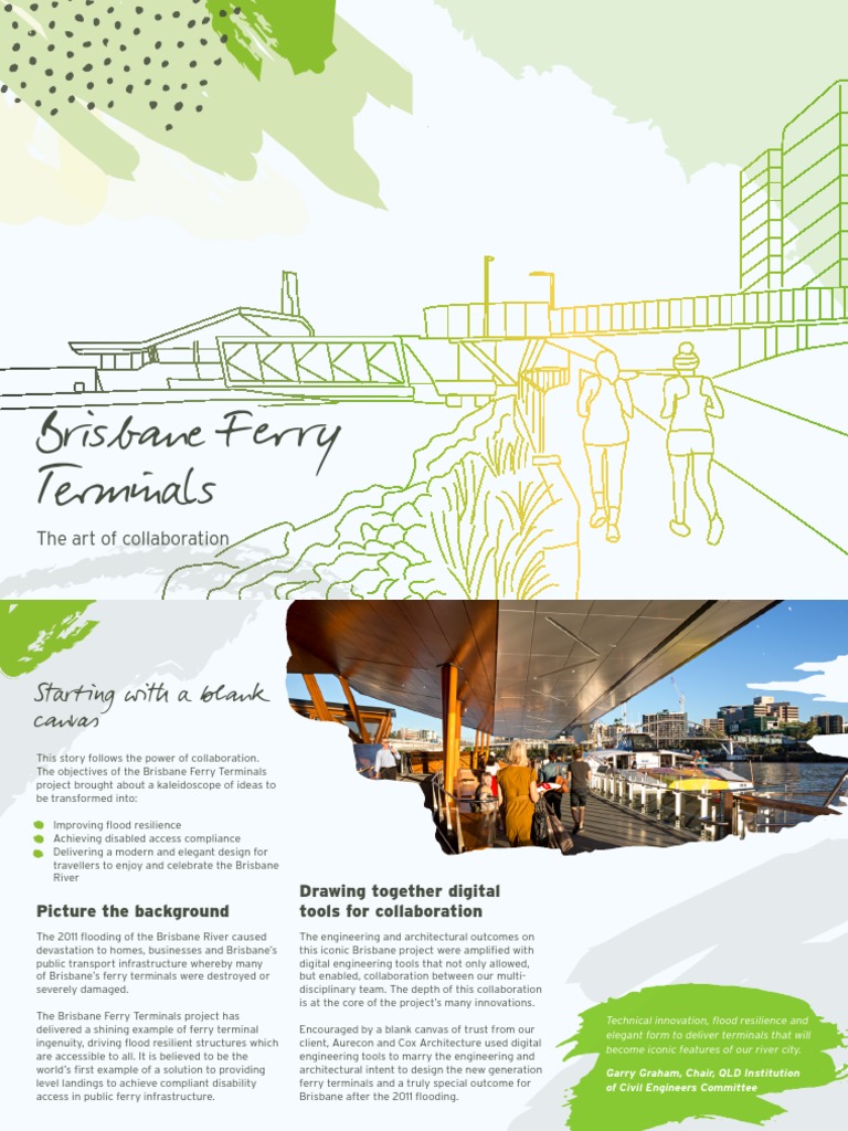 Brisbane Ferry Terminals: Innovative Design | PDF