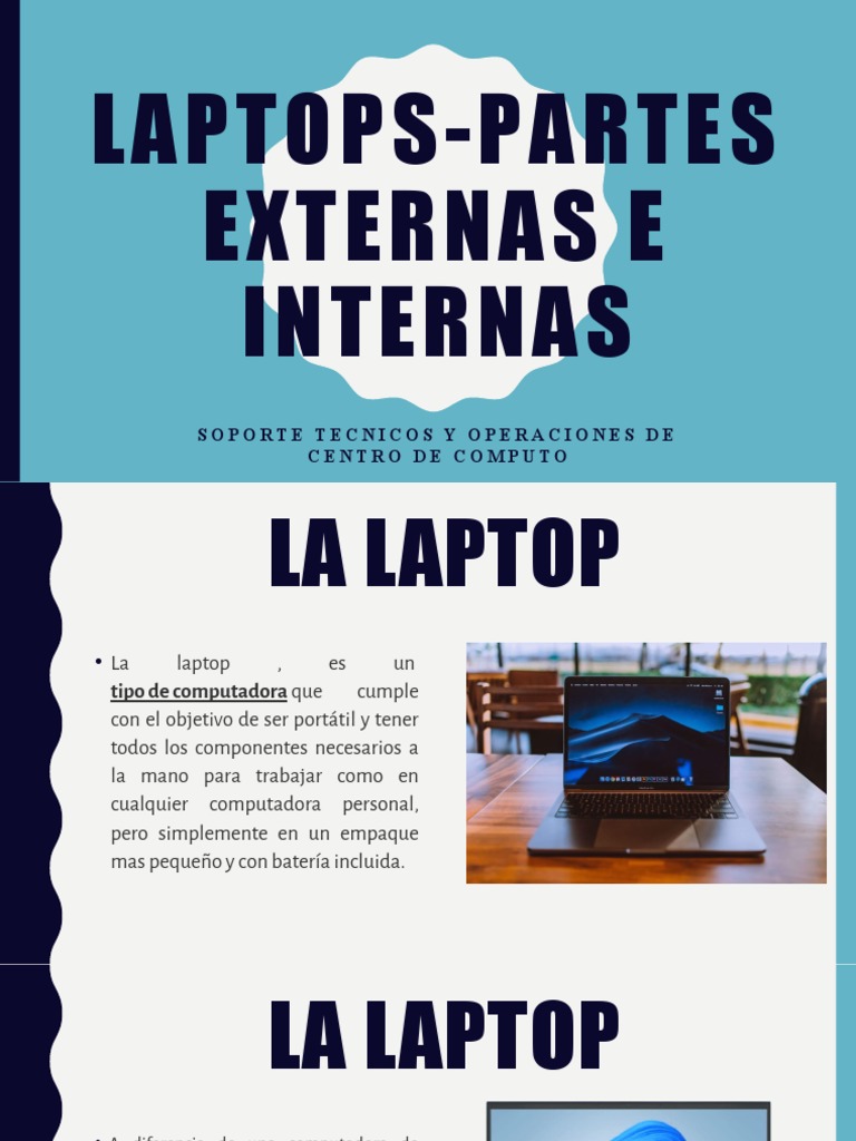 Partes de Laptops: Internas y Externas | PDF | Hogar, jardinería y ...