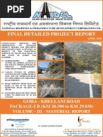 Sample Road Design Report | PDF | Road | Deformation (Engineering)