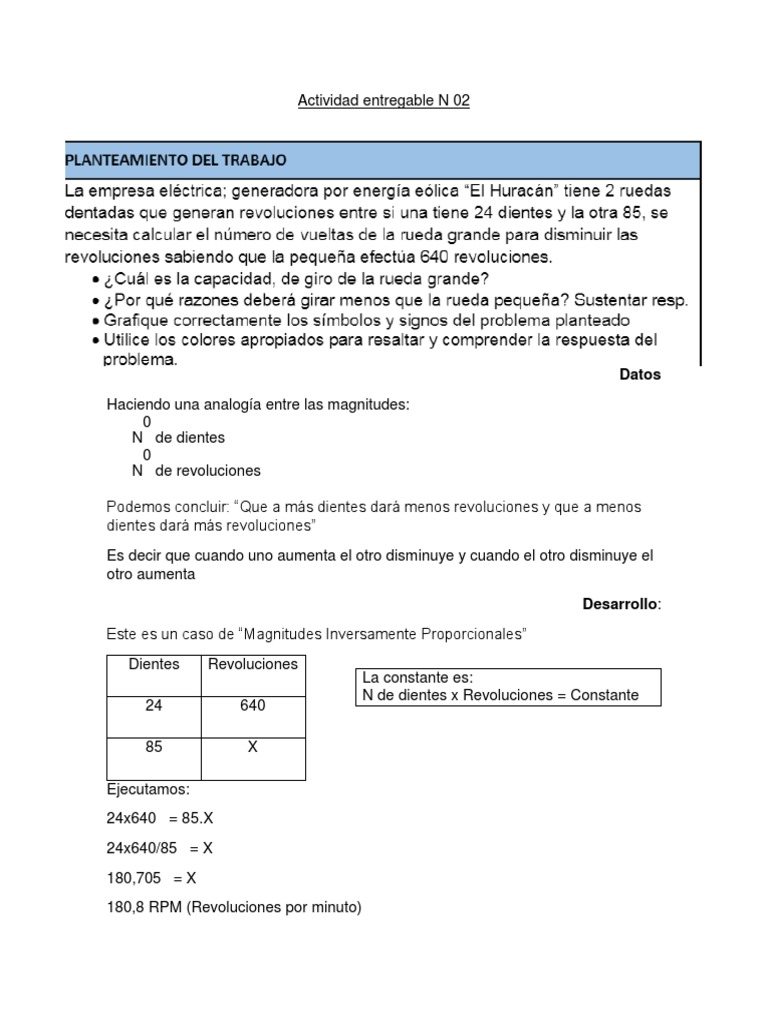 Actividad Entregable N 02 | PDF
