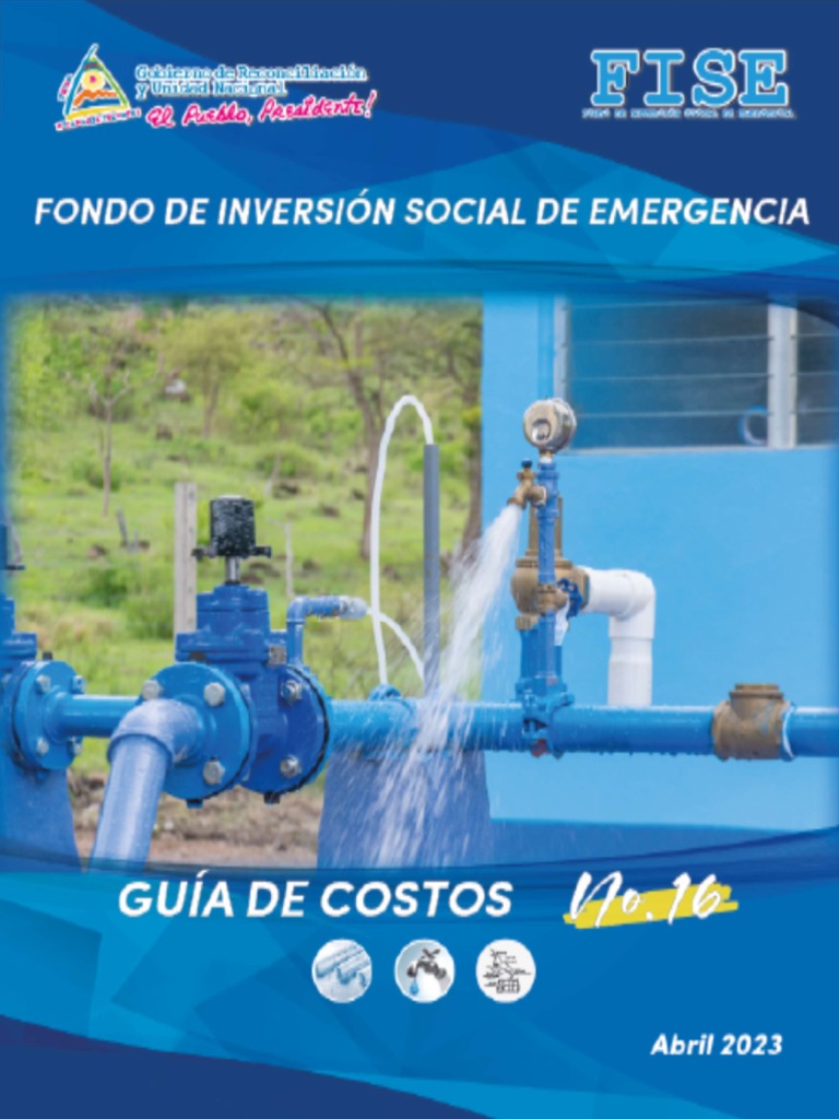 Guía de Costos No 16 - Fise. Abril 2023. | PDF | Presupuesto | Hormigón