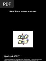 Clase04 Tutorial Pseint | PDF | Estructura de datos de matriz | Algoritmos