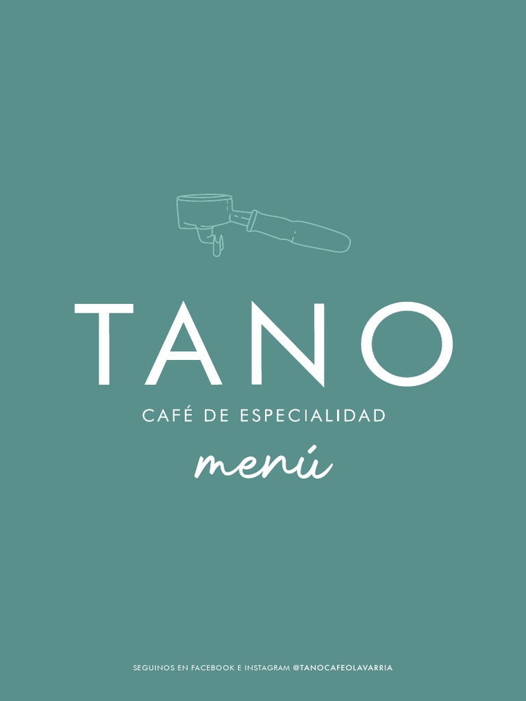 Tano Menu | PDF