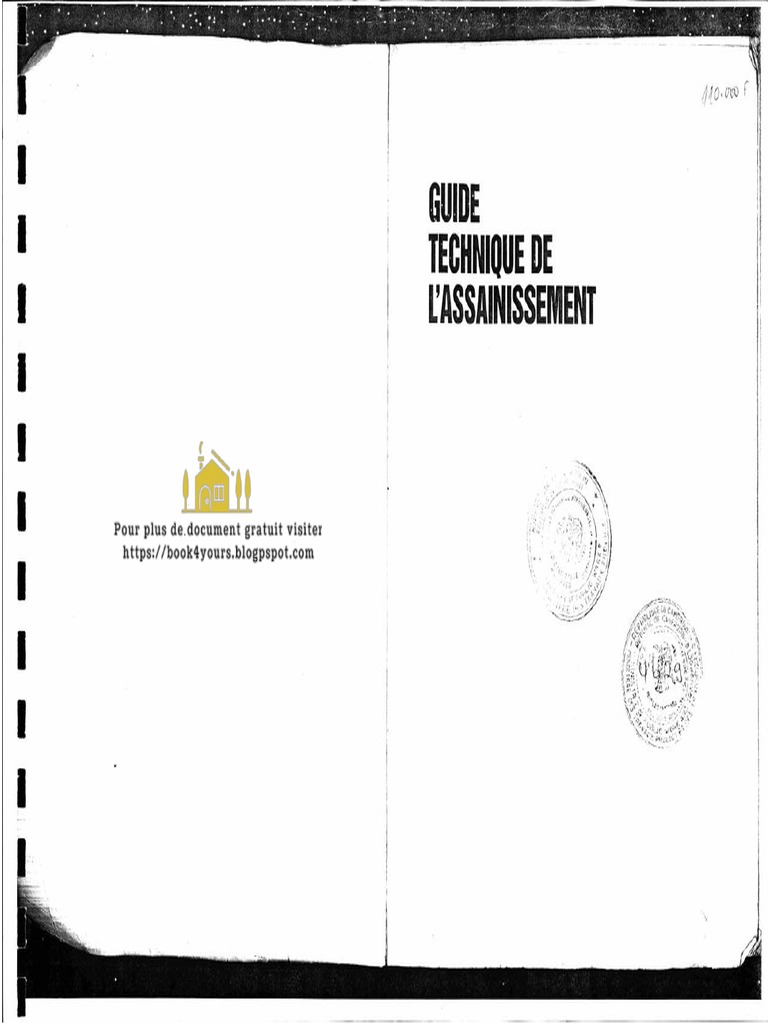 Guide Technique Complet de L'assainissement | PDF