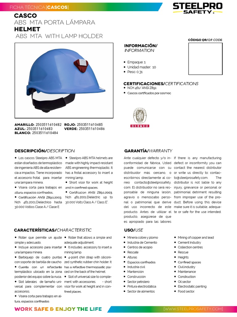 FT - Casco Abs Mta Porta Lampara | PDF | Tecnología
