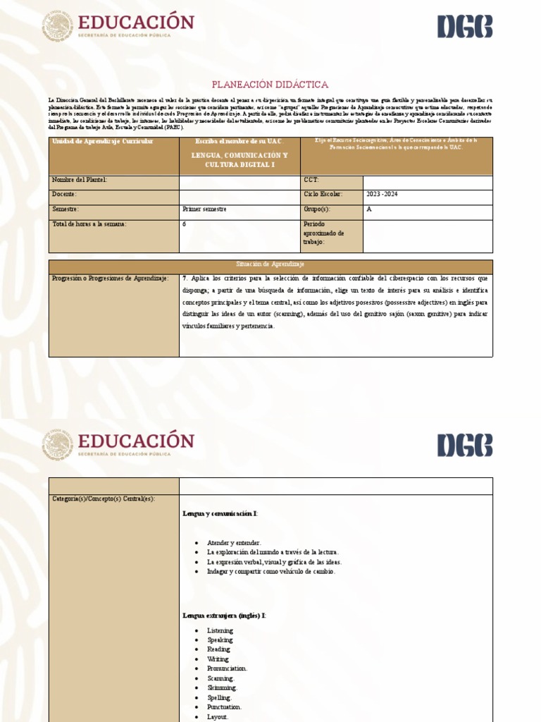 Progresión 7 - 2da. Parcial | PDF | Aprendizaje | Enseñando