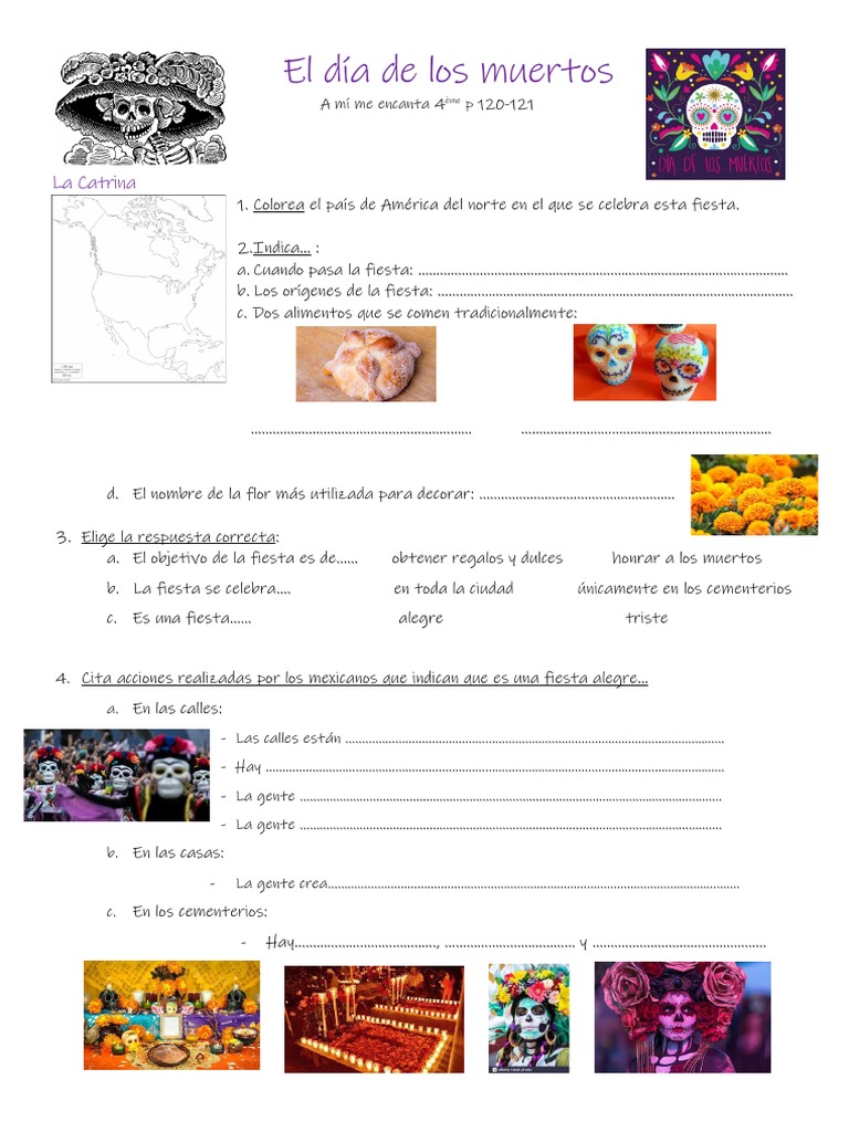 El día de los muertos. 5ème | PDF