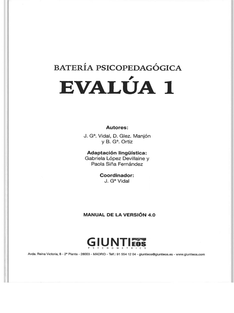 Evalúa 1 | PDF