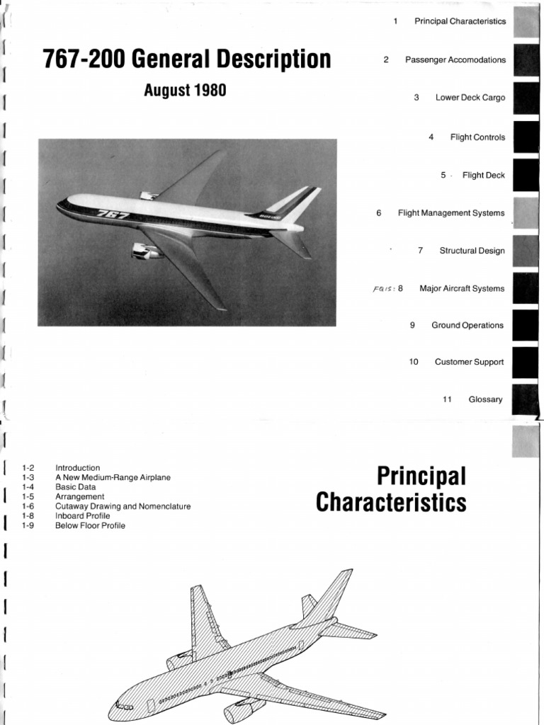 B767-200 Gen Description | PDF