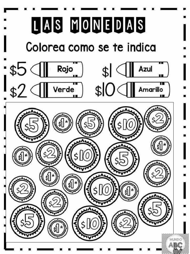 Actividades Con Monedas | PDF