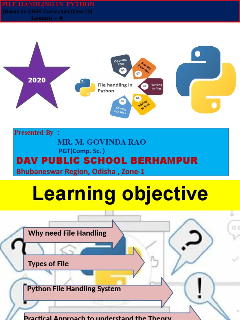 Chapter 4 File Handlinf Final (New) | PDF | Comma Separated Values ... Chapter 4 File Handlinf Final (New) | PDF | Comma Separated Values ...