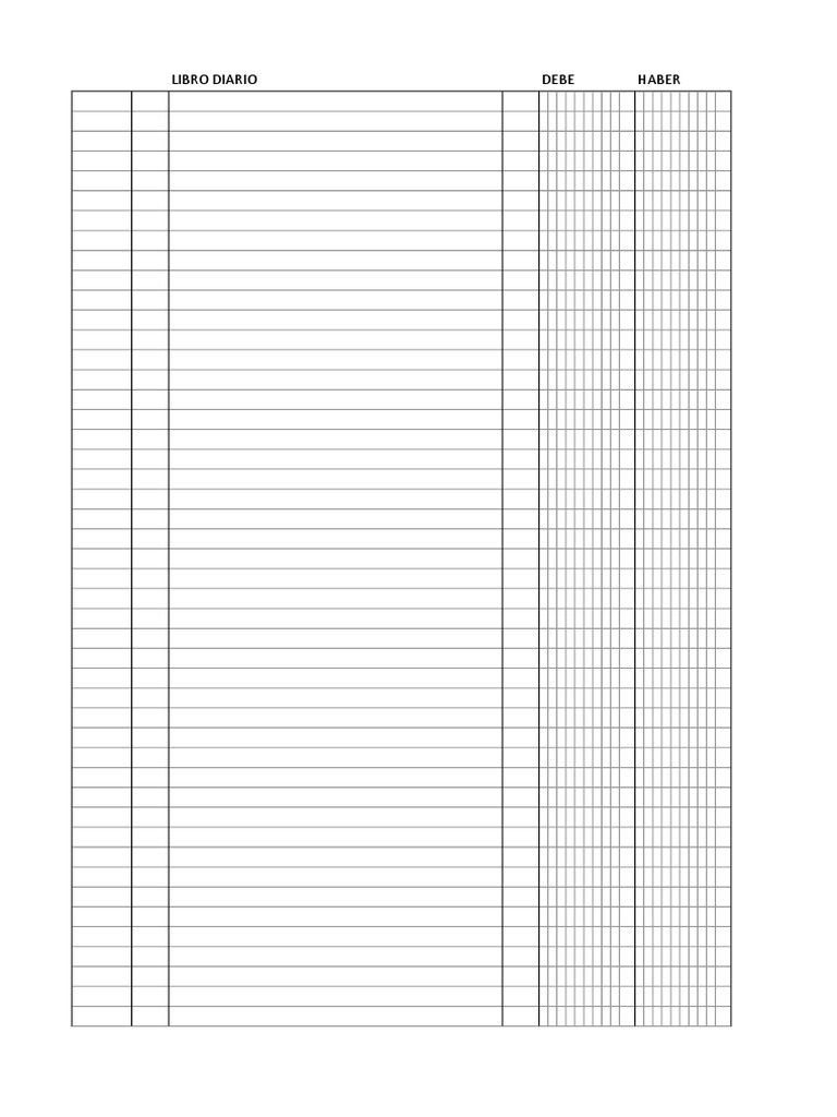 Libro Diario A4 | PDF