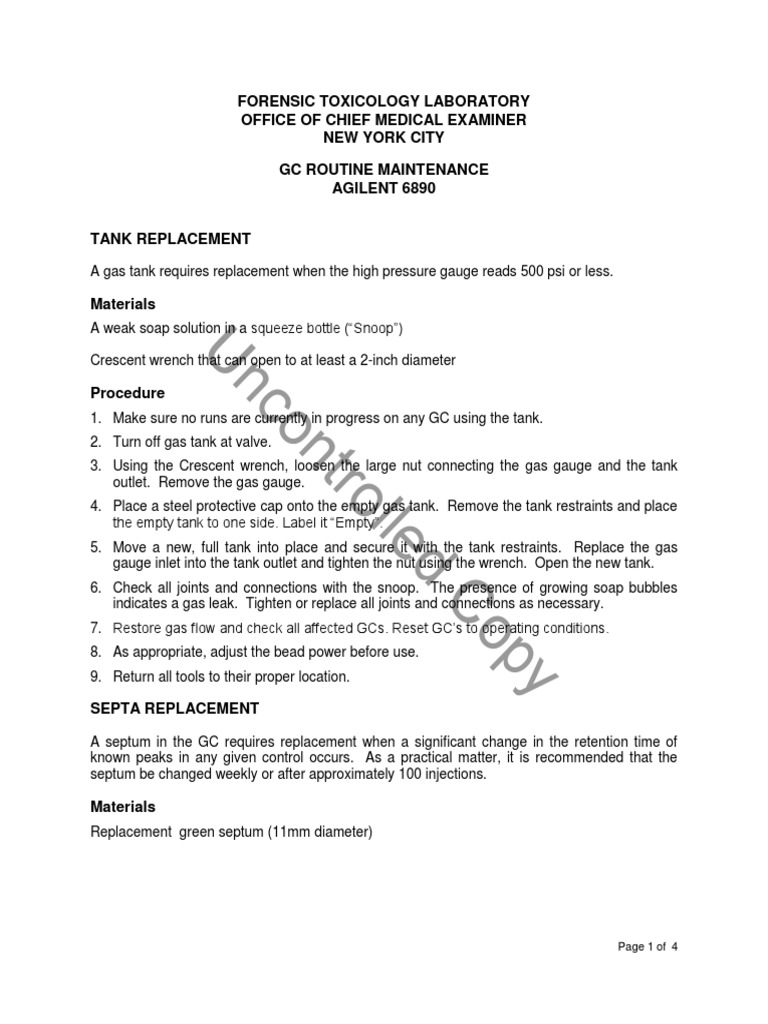 Gc Npd G Gc Maintenance Download Free Pdf Gas Chromatography Nut Hardware