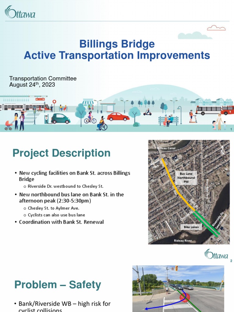 Billings Bridge Active Transportation Improvements | PDF