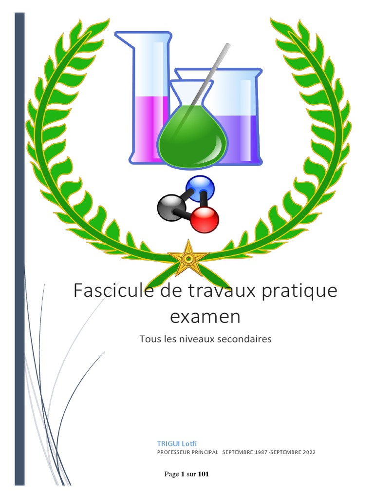 Fascicule Examen de TP Tous Les Niveaux | PDF