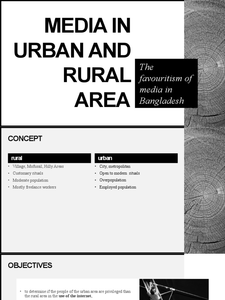 Media In Urban And Rural Area Pdf Internet News