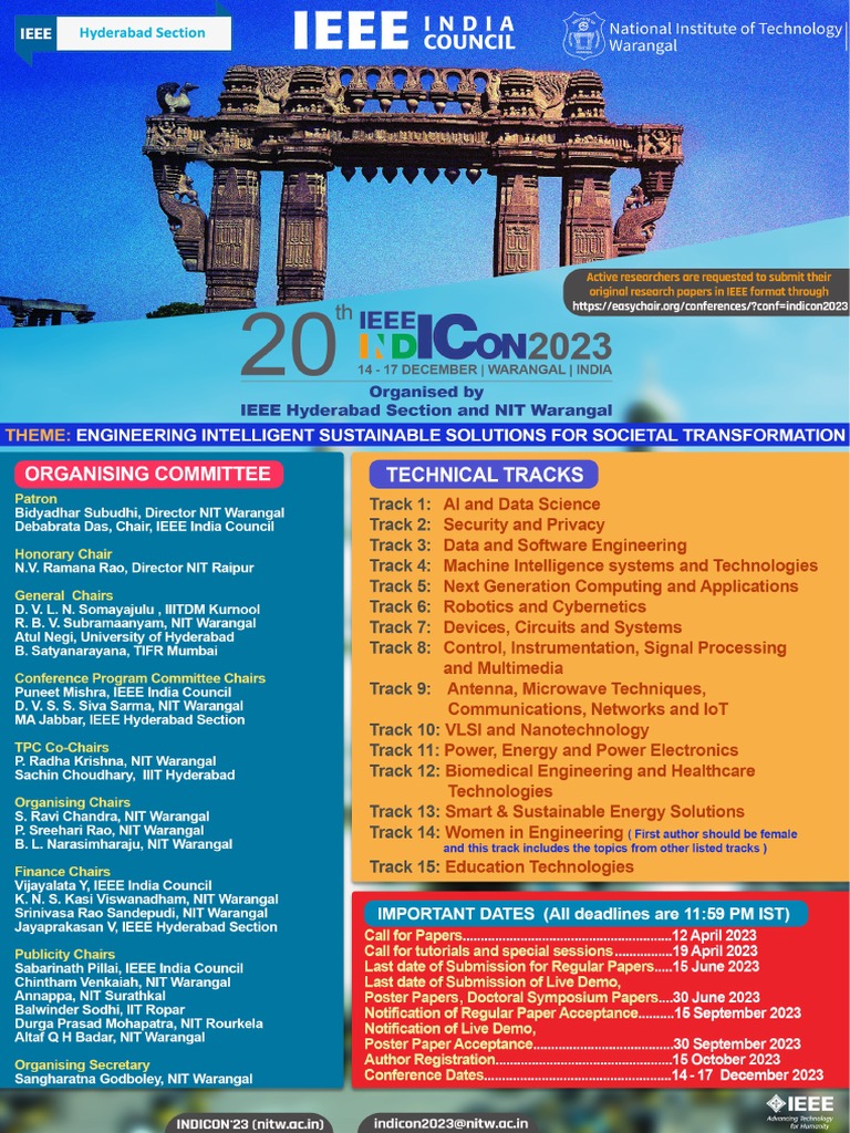 INDICON-2023 Poster | PDF