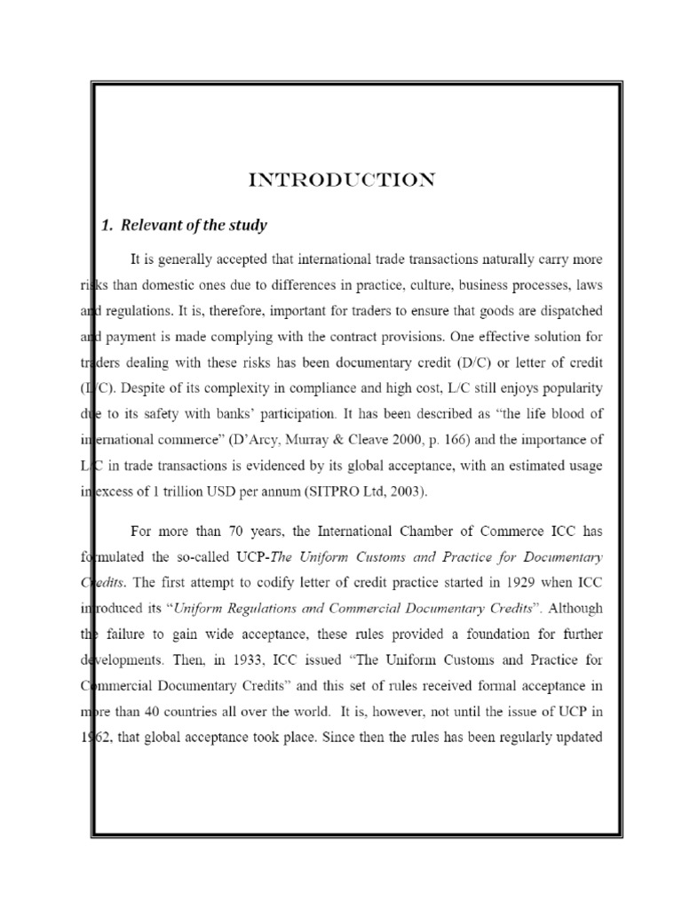 Key Changes Under UCP 600 Compared To UCP 500 | PDF