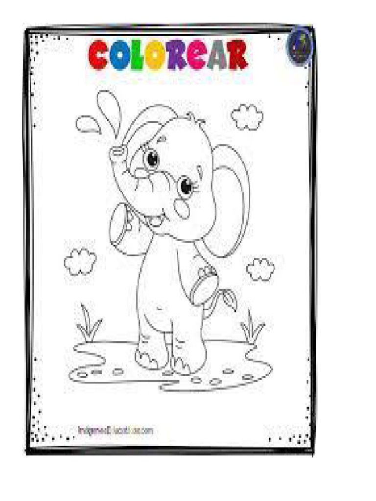 Plantilla para Colorear | PDF
