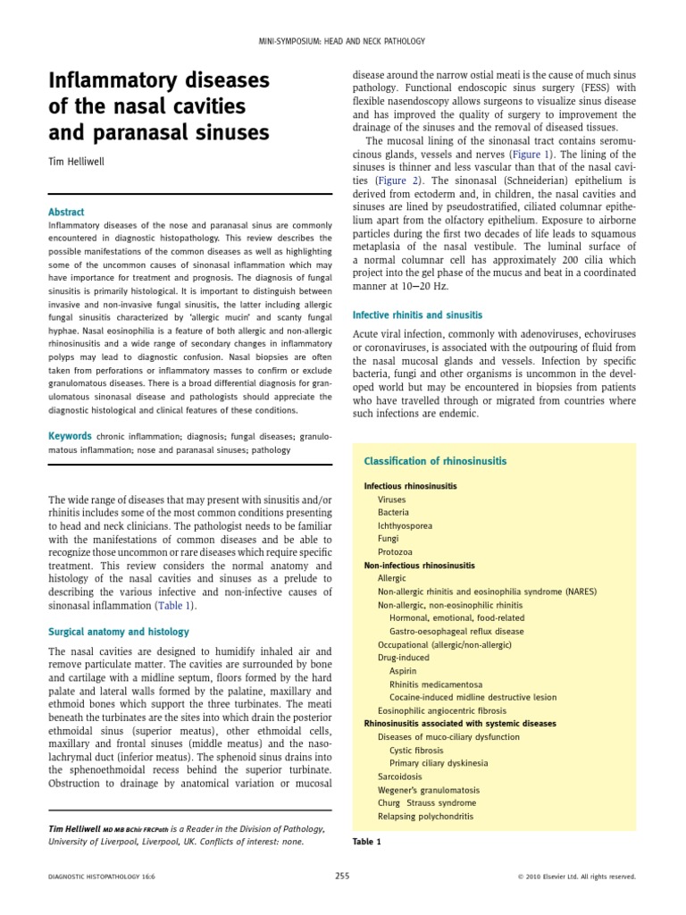 Polipi Nazali Articol | PDF