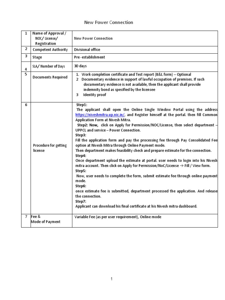 power connection | PDF