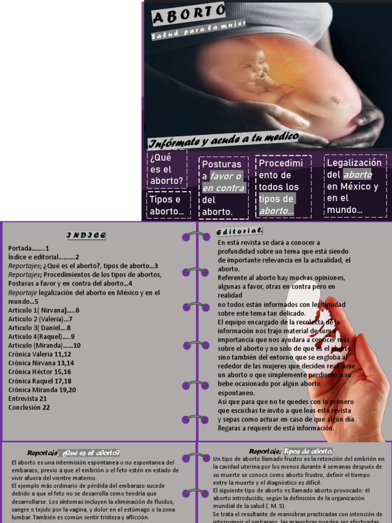 Revista Aborto | PDF | Aborto | El embarazo